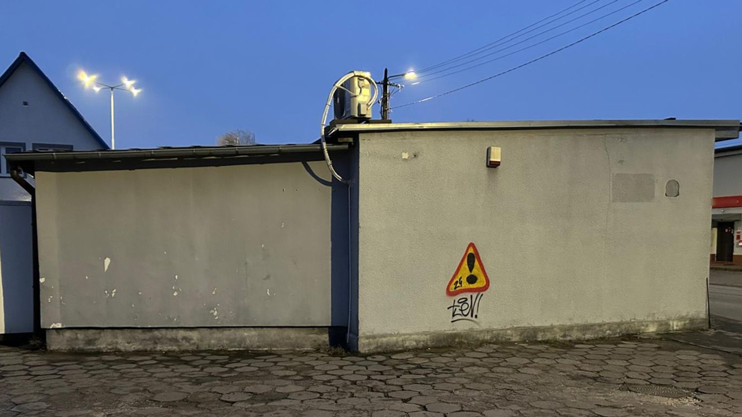 Młody wandal został zatrzymany po pościgu